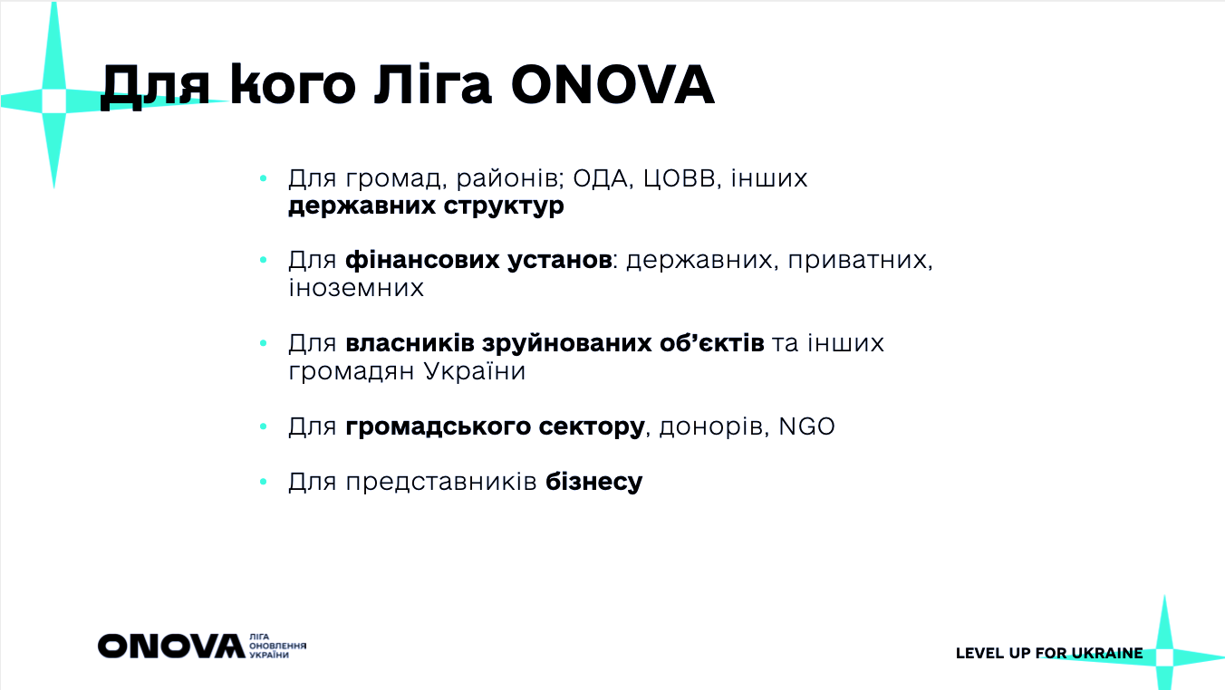 Про Лігу оновлення України ОНОВА